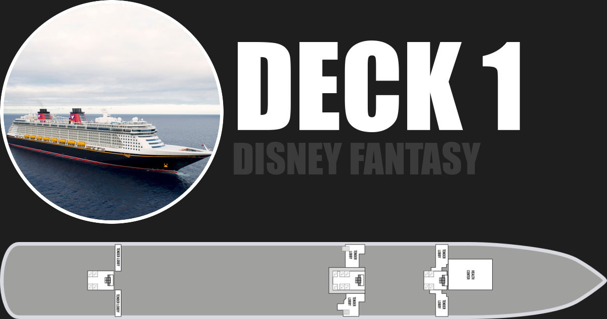 Disney Fantasy - Deck Plans [Decks 1 - 14]